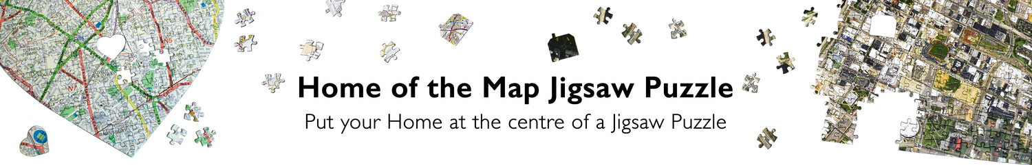 Personalised Map Jigsaw Puzzle – Butler and Hill UK