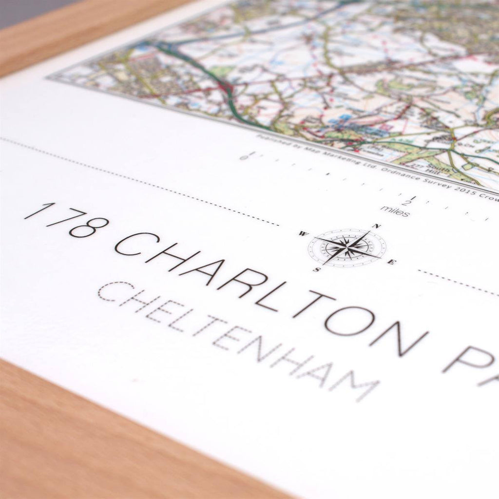 Wall Map - My Home Is Here - Personalised Wall Map My Home is Here ...