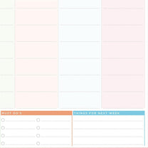 Weekly Planner | Perfect for Students, Office Teams and Families ...