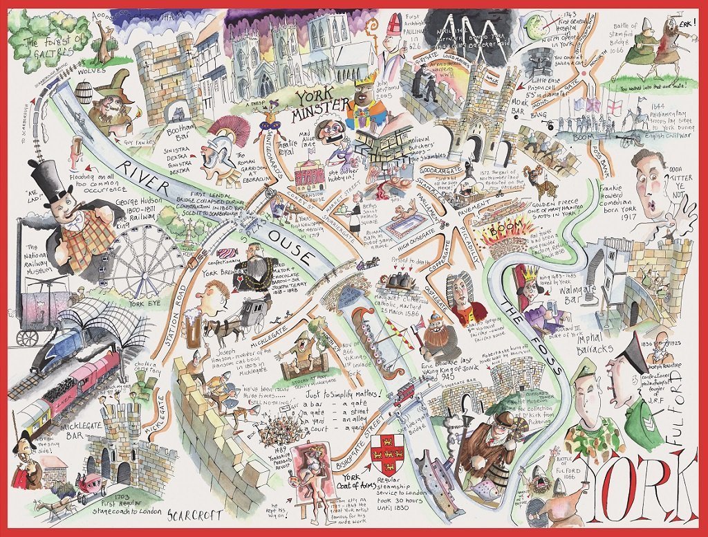 York - Tim Bulmer 1000 Piece Jigsaw Puzzle – Butler and Hill UK